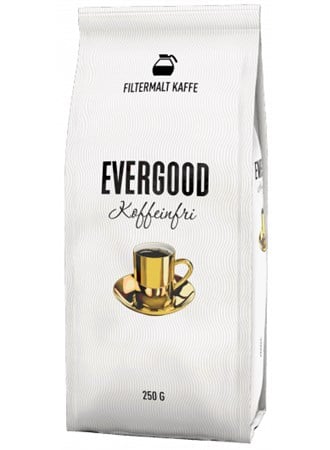 Evergood Filtermalt Koffeinfri Kaffe 250g. - Norway Americana