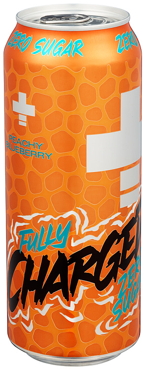 Battery Fylly Charged Peachy Blue 500ml. - Norway Americana