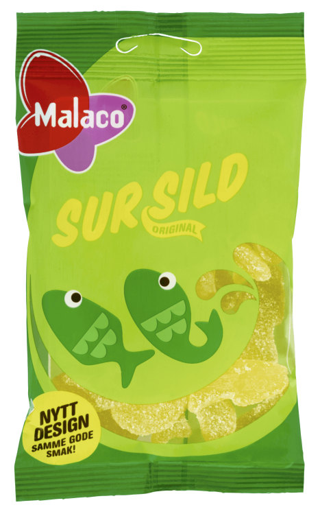 Malaco Sur Sild 100g. - Norway Americana