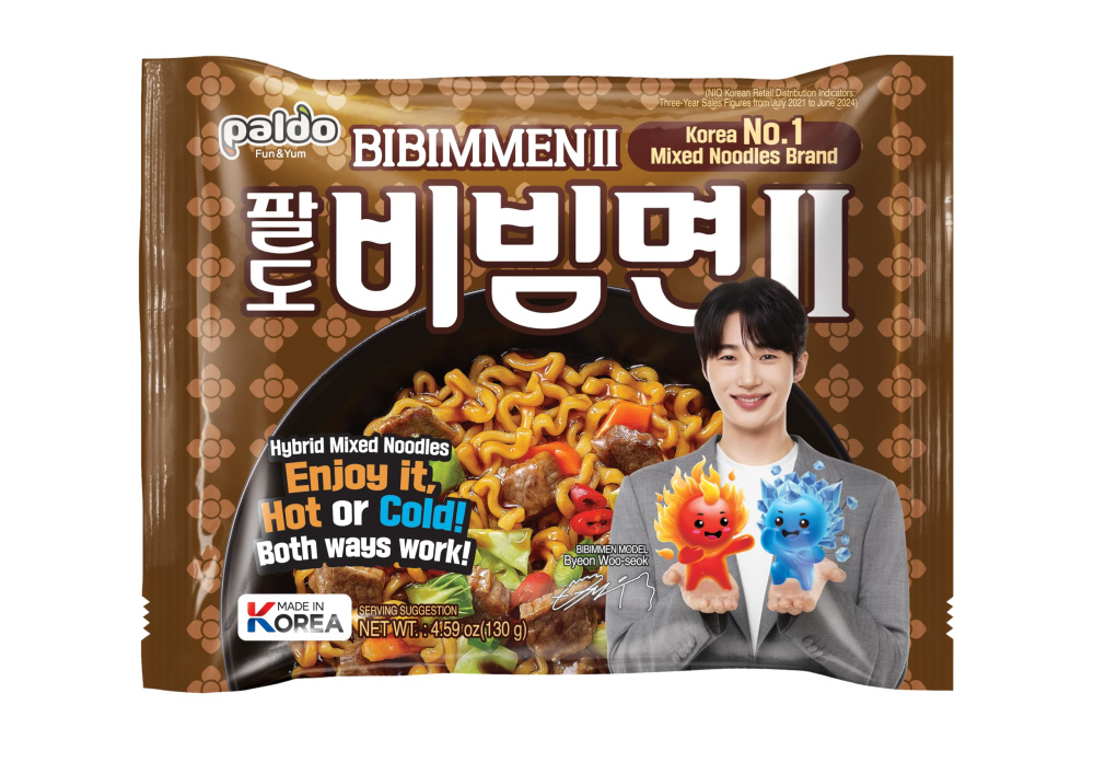 Paldo Bibimen Noodles 130g. - Norway Americana