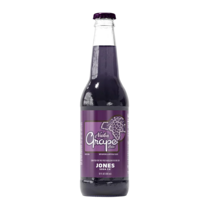 Jones Soda - Special Release Nuka Grape Cola 355ml. - Norway Americana